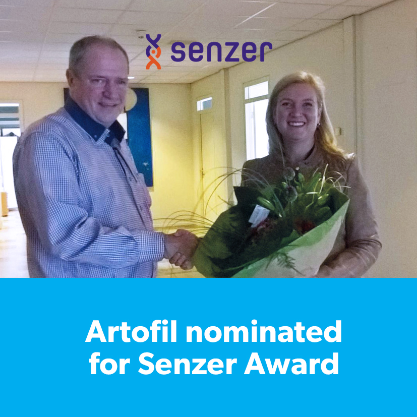 Artofil nominated for Senzer Award - Artofil
